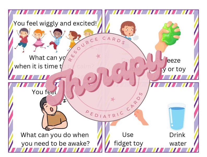 Emotional Regulation & Social Skills Deck Little Kid instant Download ...