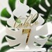 Monstera Leaf Table Numbers - Etsy