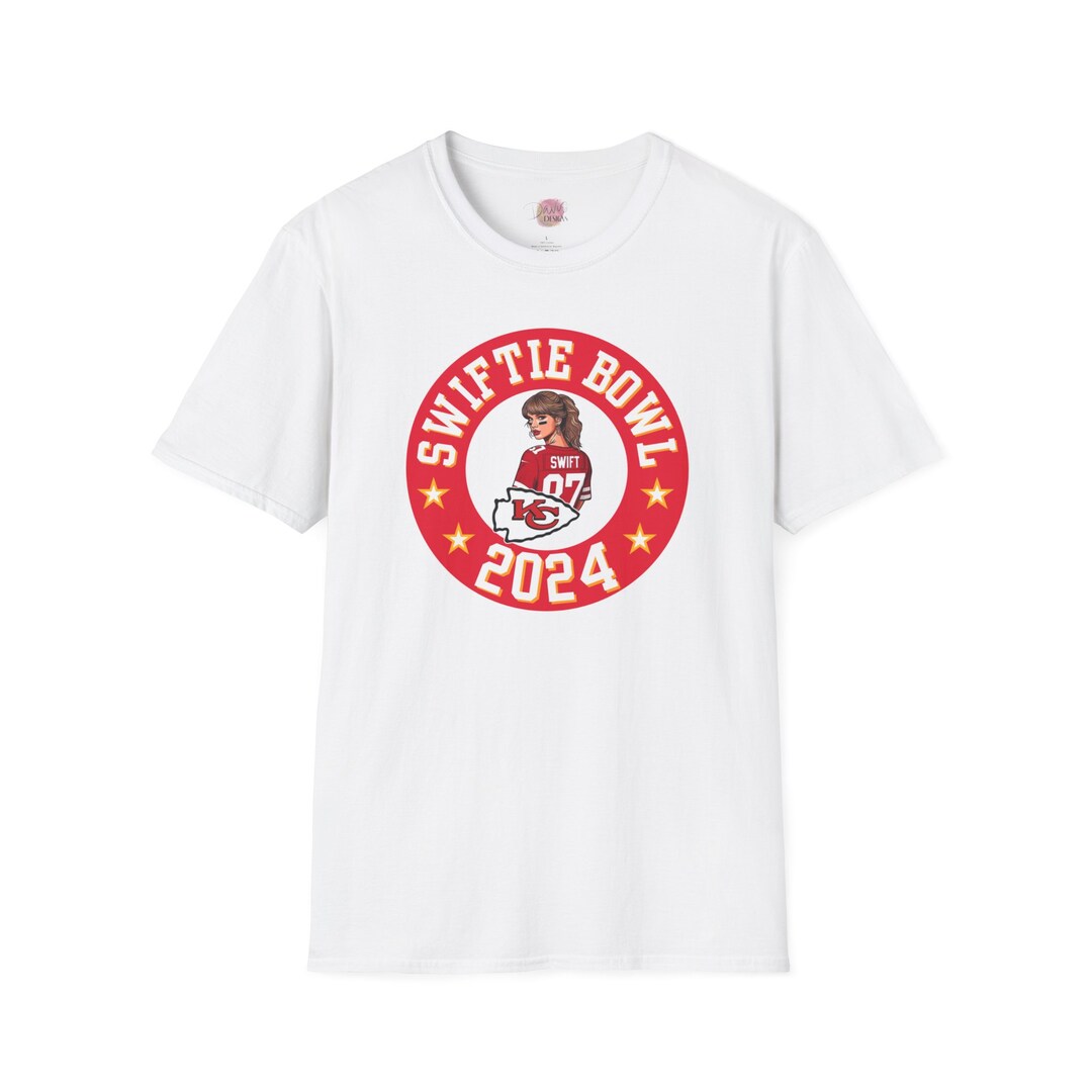 Taylor Swift Superbowl LVIII Shirt 2024 Swiftie Bowl Kansas City Chiefs ...