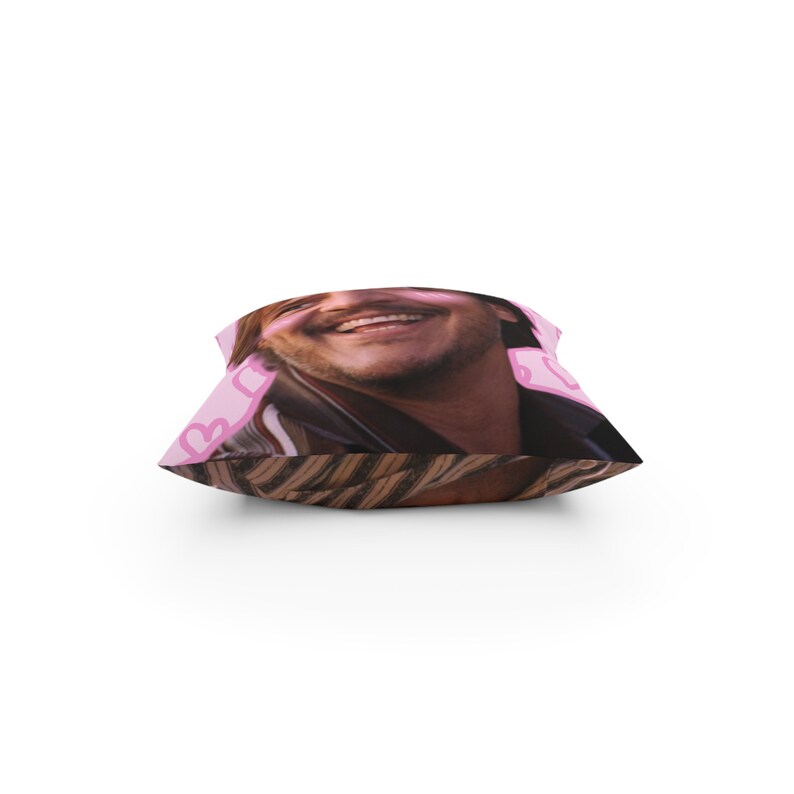 Pedro Pascal and Nicholas Cage Broadcloth Pillow Unbearable Weight of ...