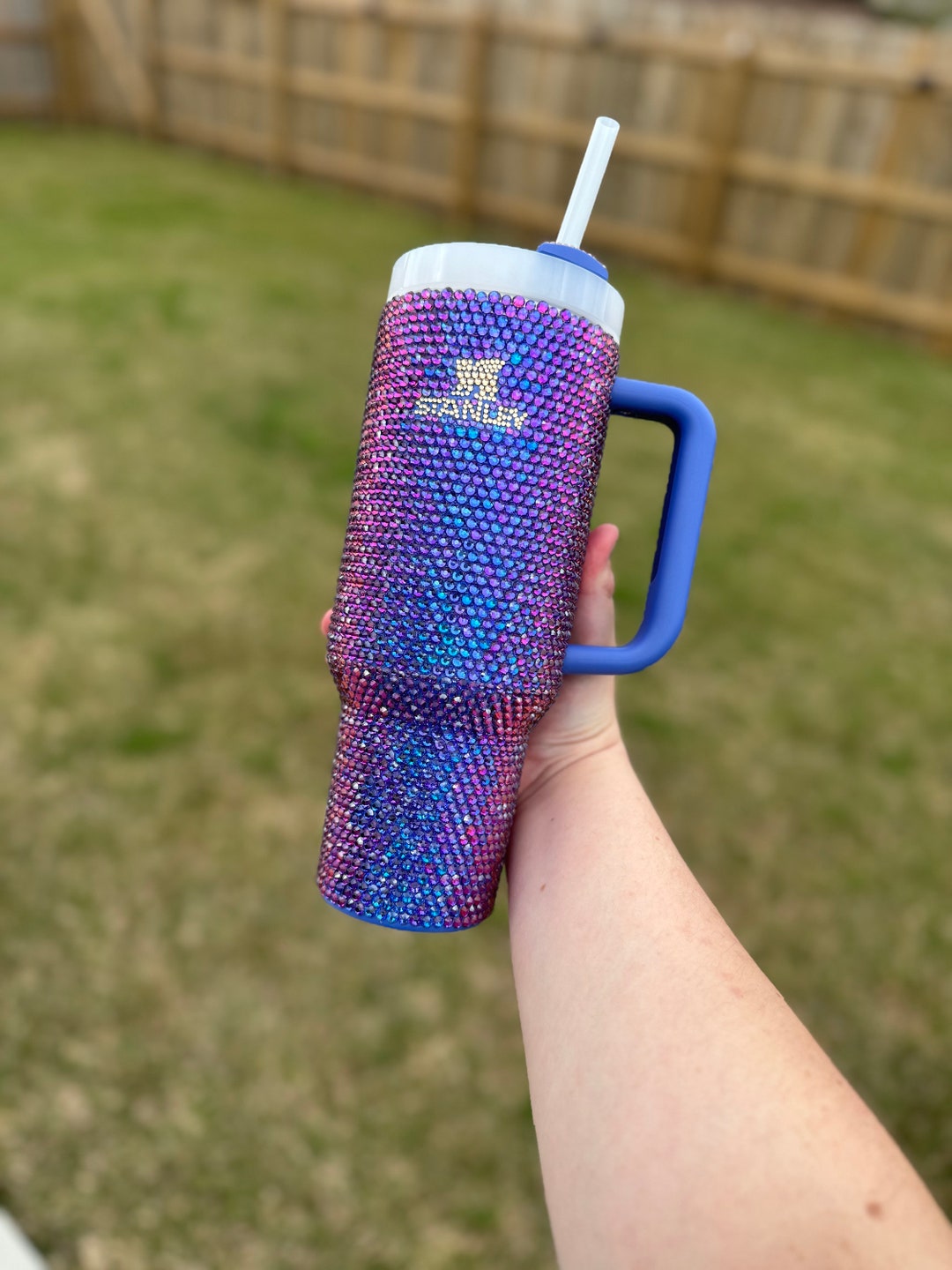 Bling Rhinestone Stanley Cup 40oz Sparkle Stanley Authentic Stanley ...