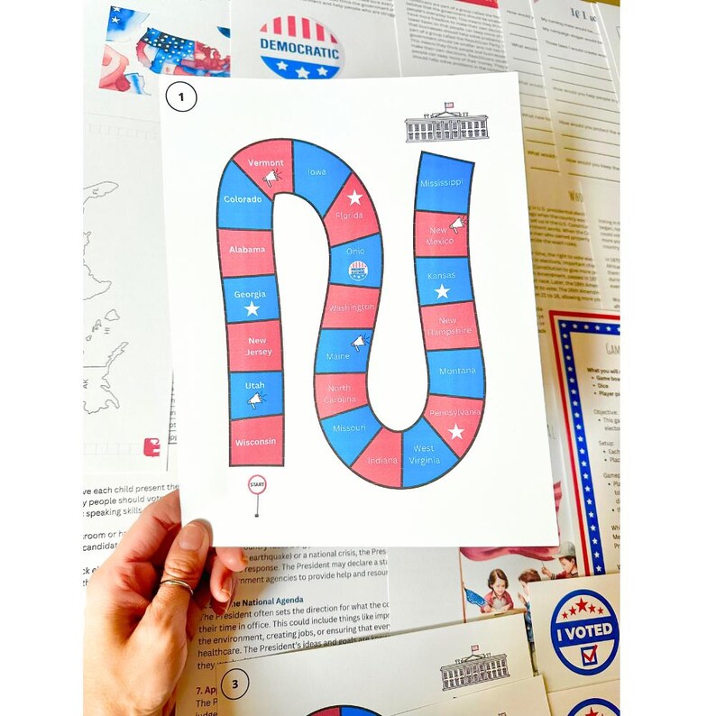 Presidential Election Unit Study: US Government, Homeschool (PDF ...