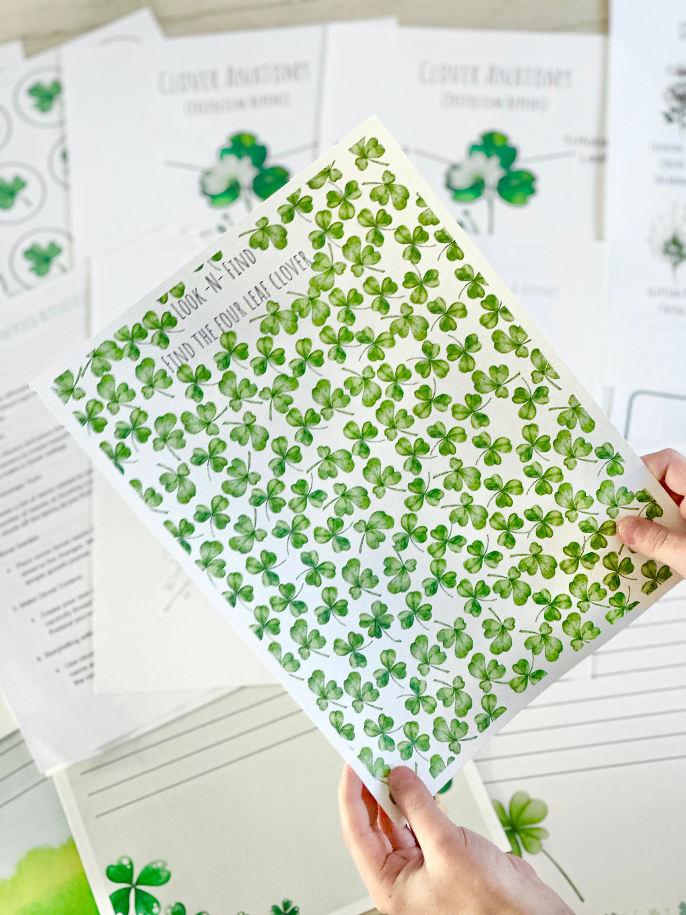 White Clover Unit Study | Homeschool | Activity Packet | Learning ...