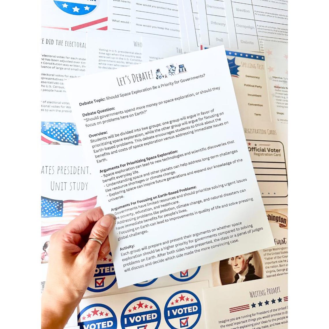 Presidential Election Unit Study: US Government, Homeschool (PDF ...