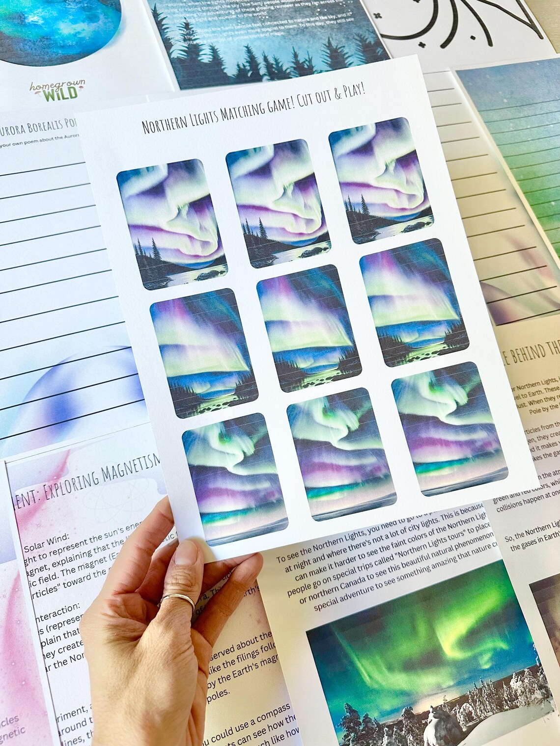 Northern Lights Unit Study | Aurora Borealis | Digital Homeschool ...