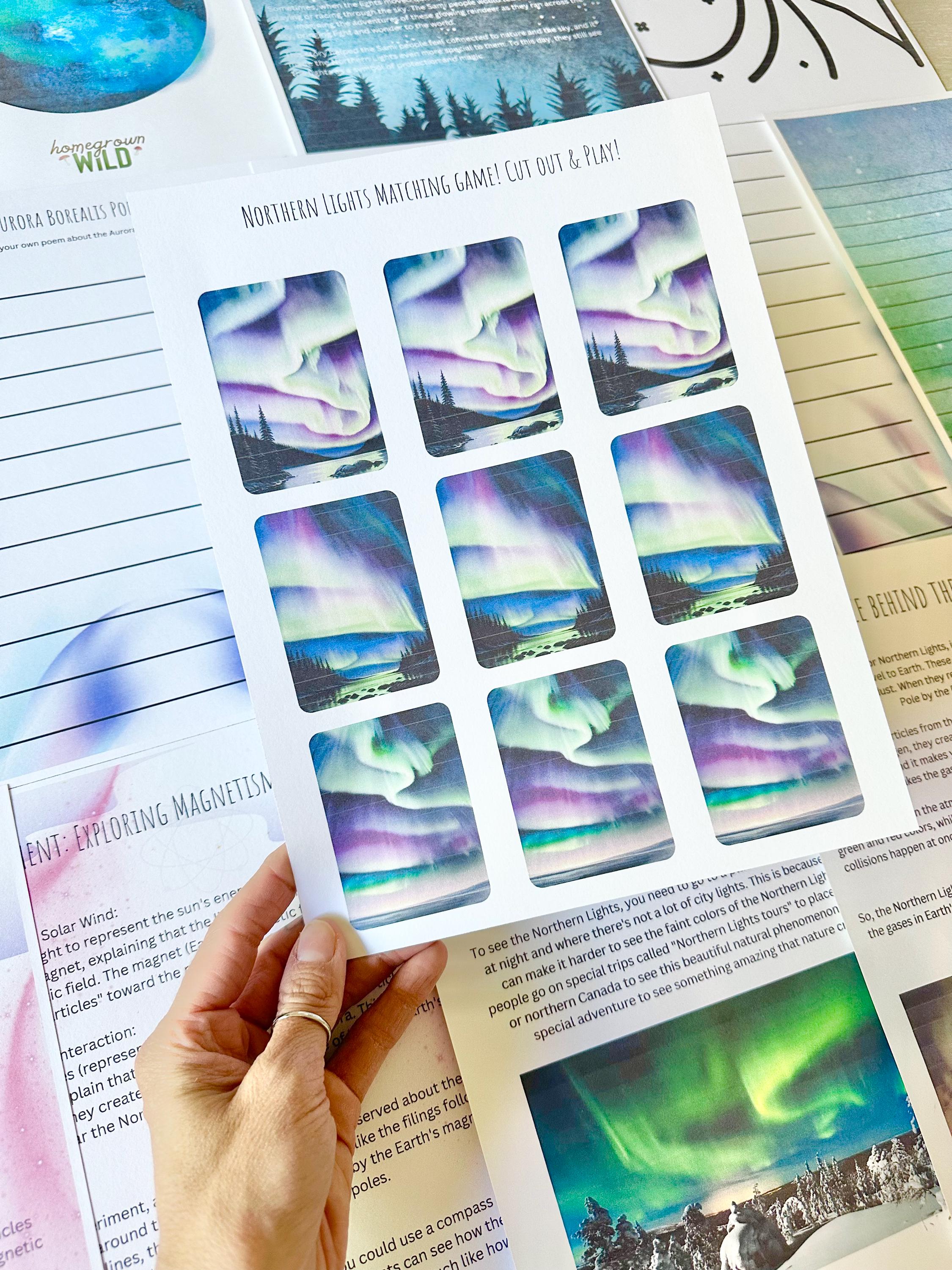 Northern Lights Unit Study | Aurora Borealis | Digital Homeschool ...