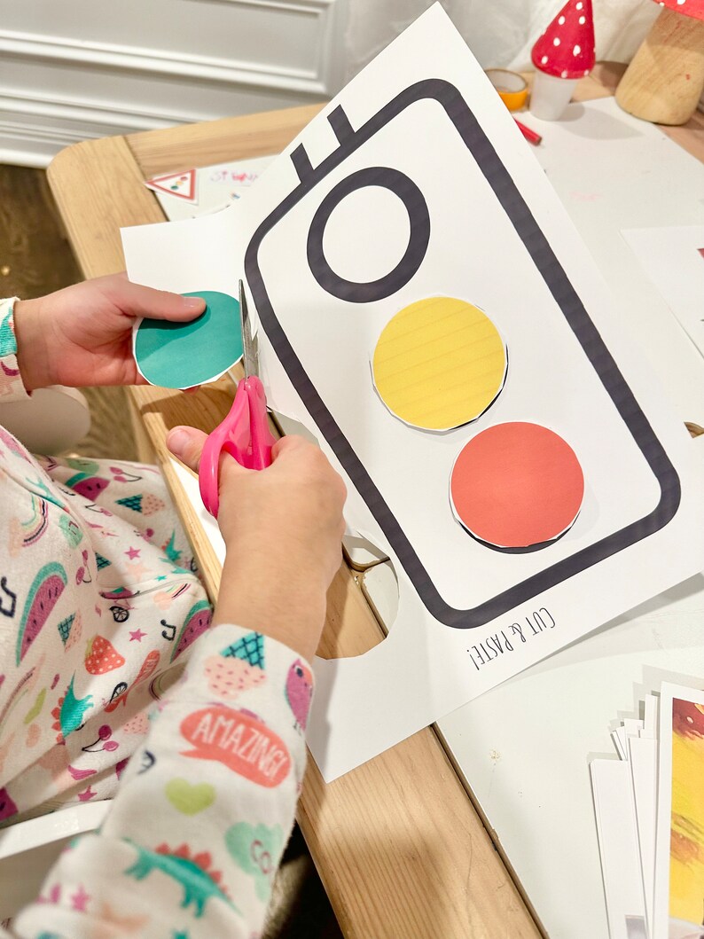 Stoplight Activity Pack | Preschool Kindergarten | Digital | Homeschool ...