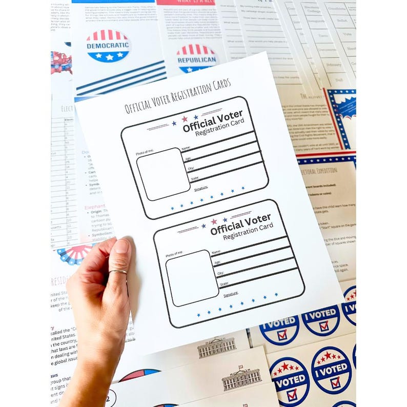 Presidential Election Unit Study: US Government, Homeschool (PDF ...