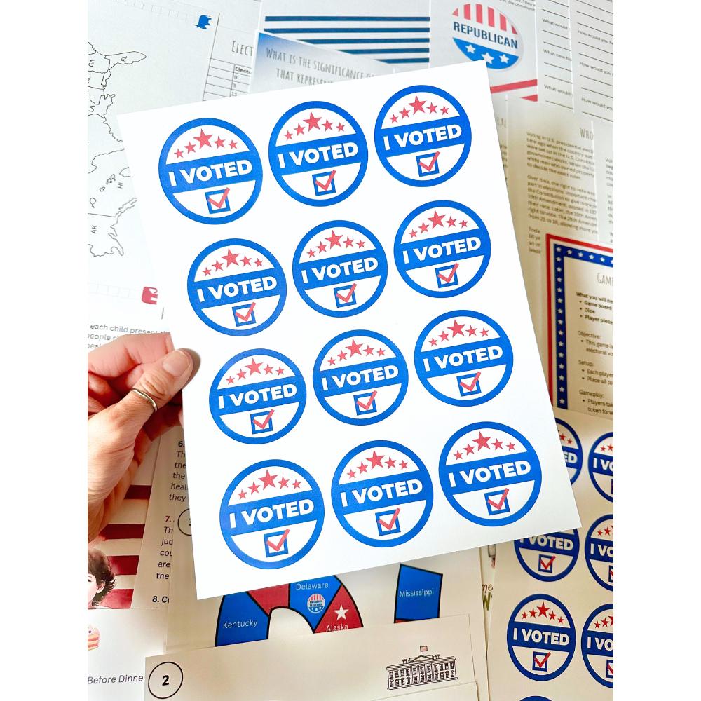 Presidential Election Unit Study: US Government, Homeschool (PDF ...