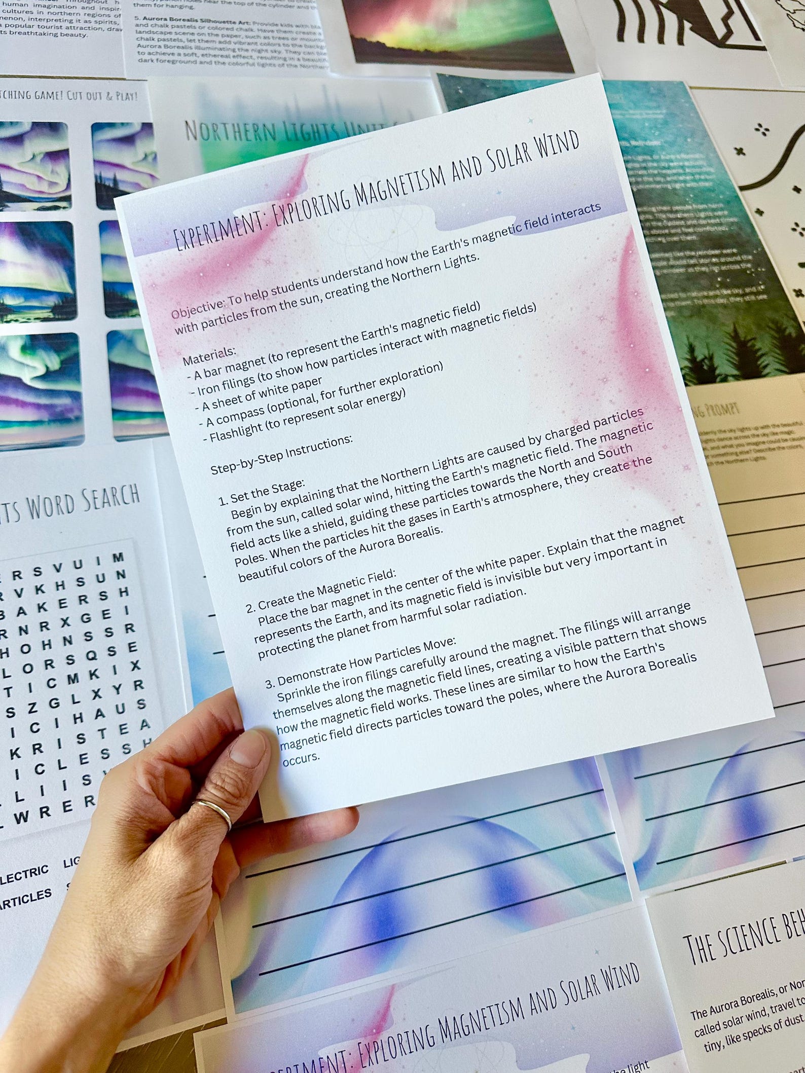 Northern Lights Unit Study | Aurora Borealis | Digital Homeschool ...