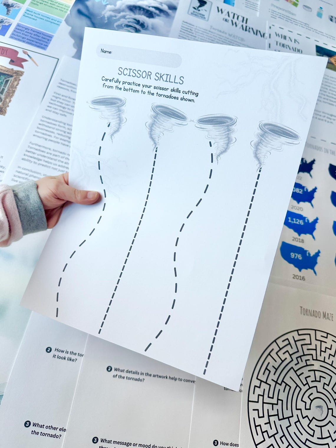 Tornado Unit Study | Extreme Weather | Natural Disaster | Twister ...