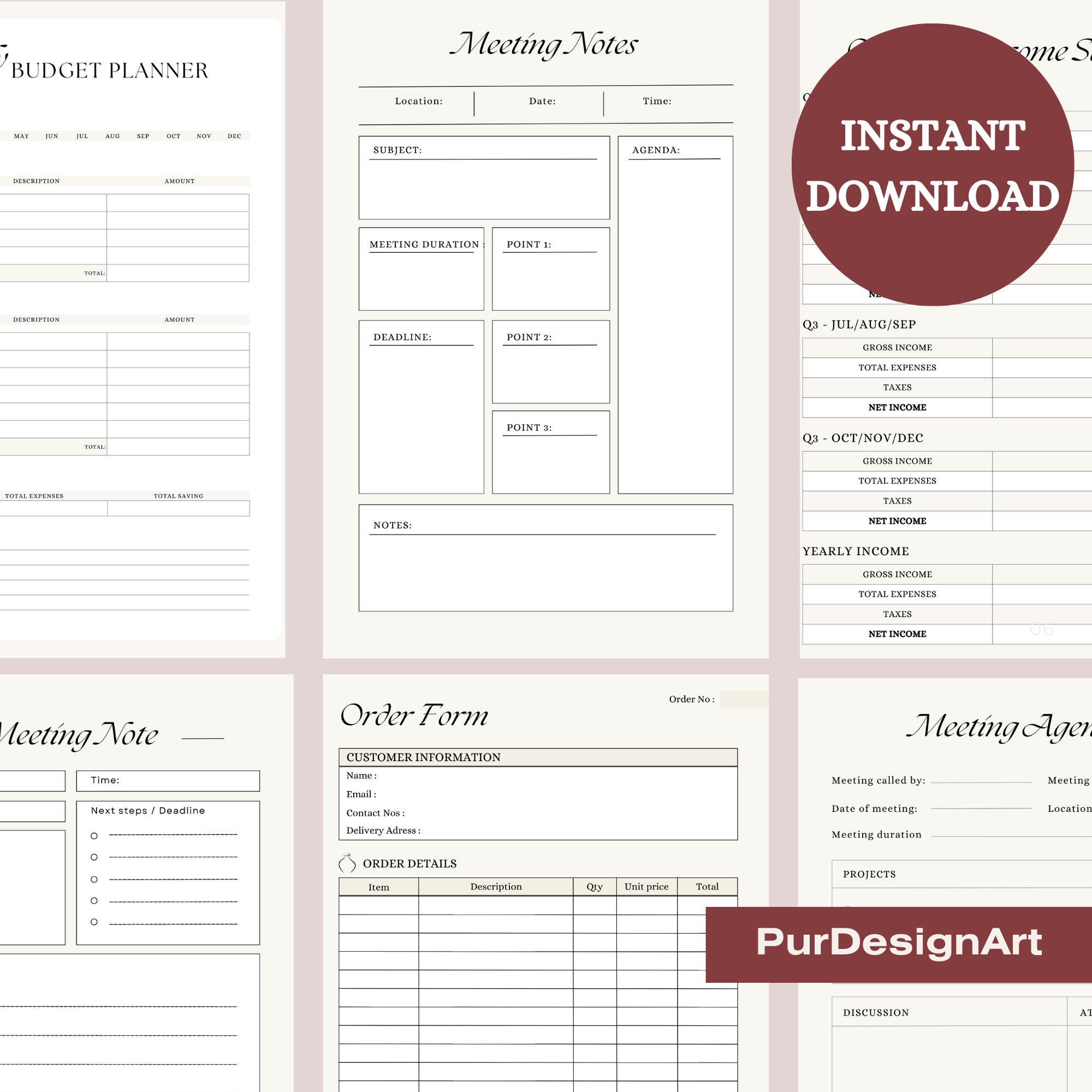 Craft the Perfect Pieces: Jewelry Making Log & Project Template Set - Etsy
