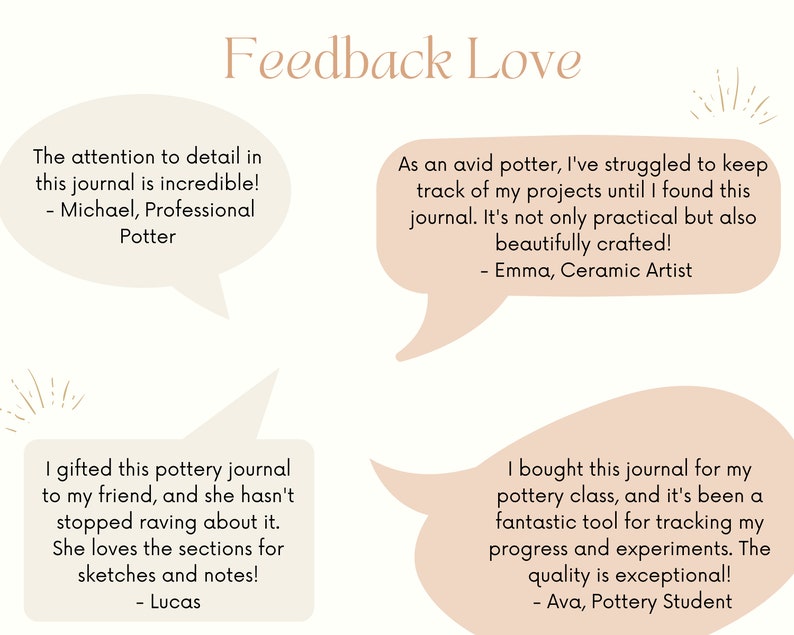 Pottery All-in-one Notes & Planner Bundle: Ceramic Journal Log Template ...