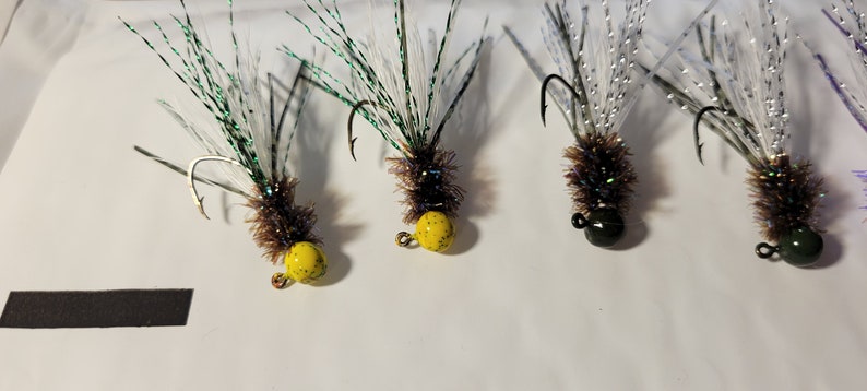 Artisan Crappie Jigs, 3 Pack 28 - Etsy