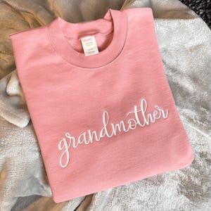 Grandmother Cursive Machine Embroidery Digital Download Instant ...