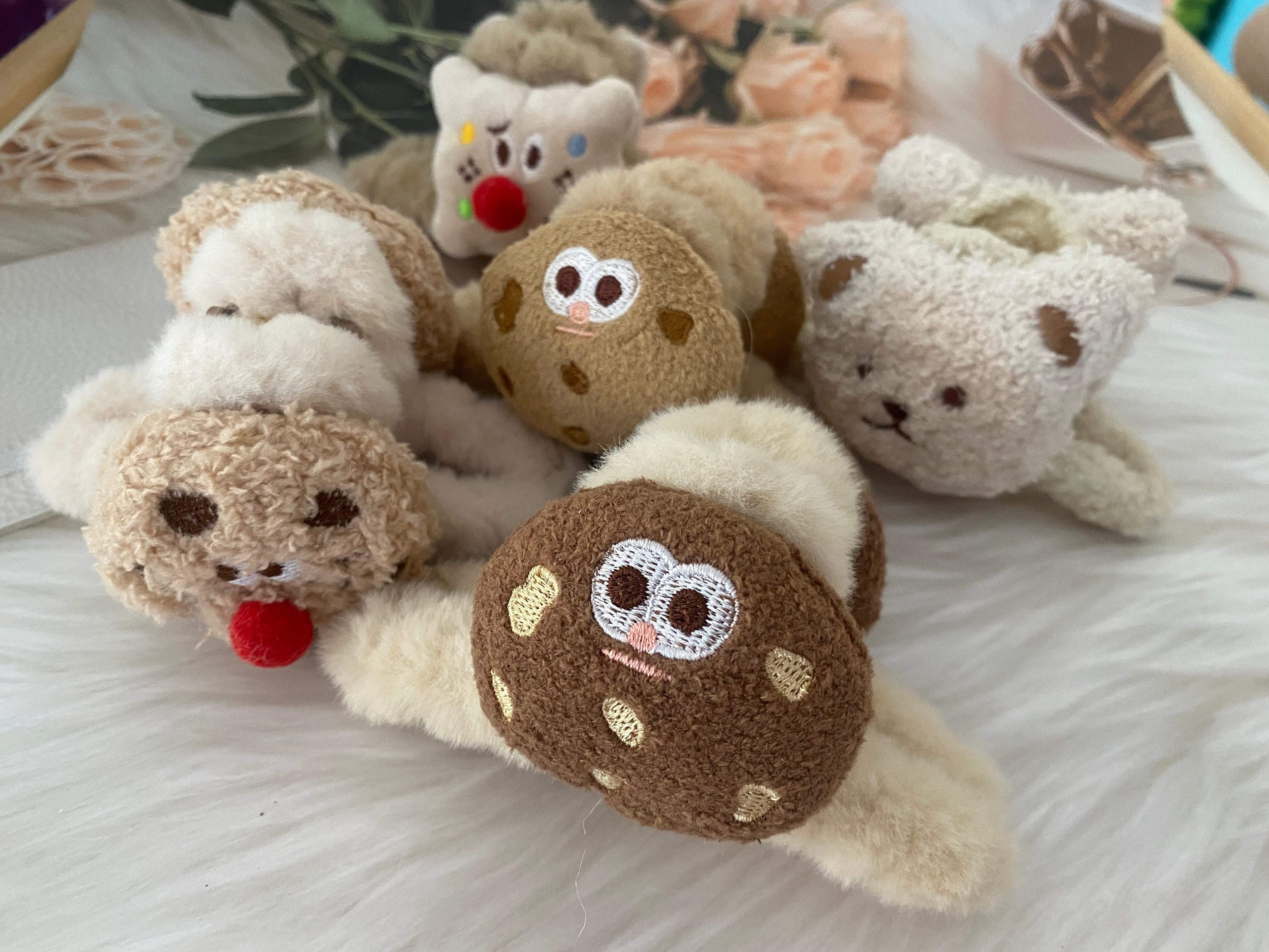 Kawaii Handmade Autumn and Winter Cute Plush Toy Hair Clip| Sweet ...