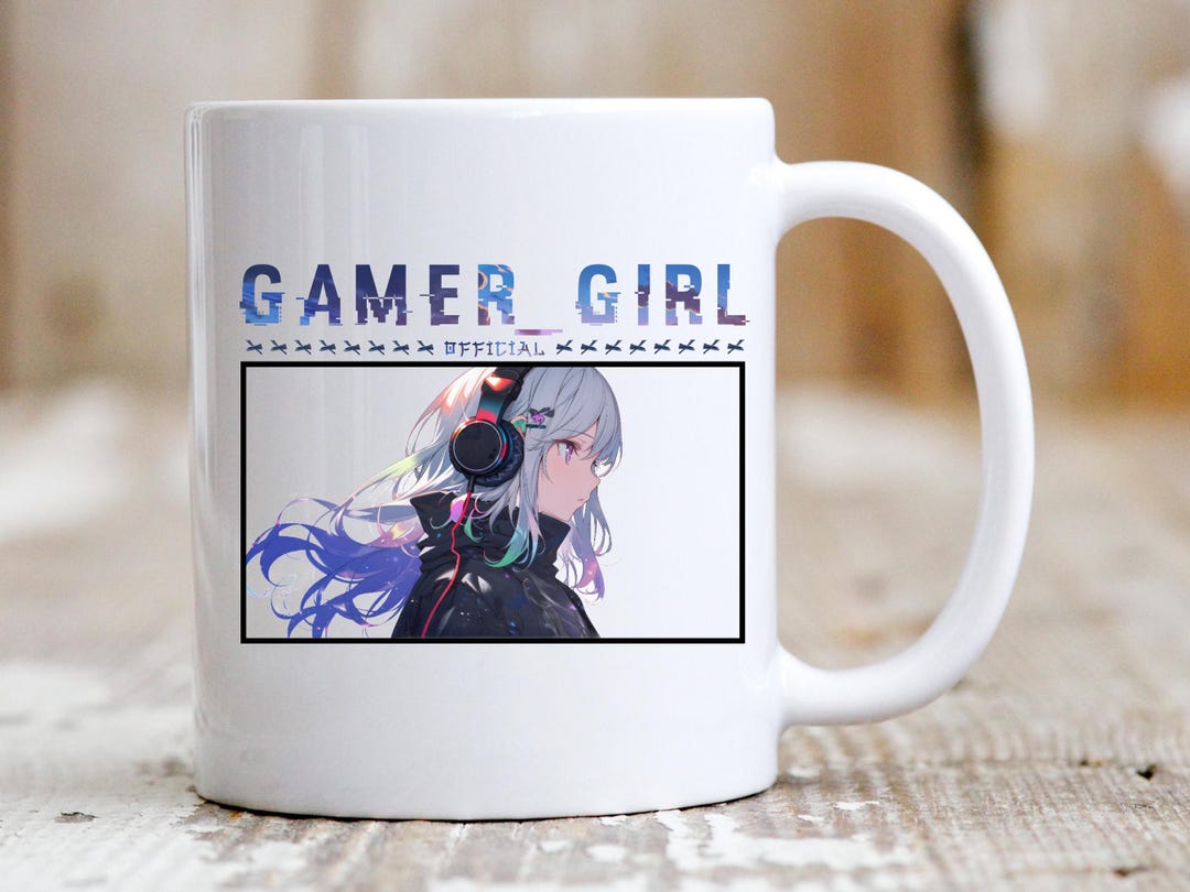 Gamer Girl Streamer Coffee Mug Gift Idea for Gamers Live Streamers ...