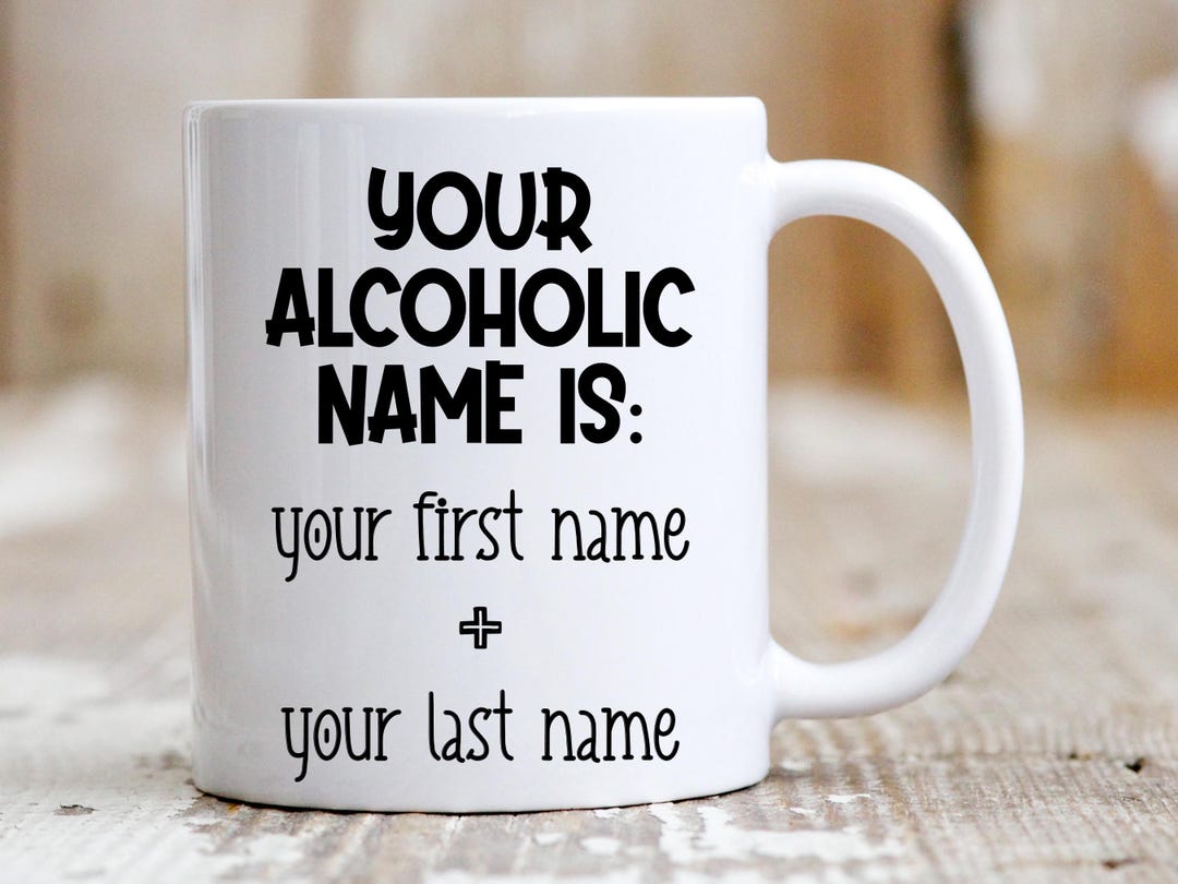 Alcohol Coffee Mug Funny Gift Ideas for Friends Family Coworkers and ...