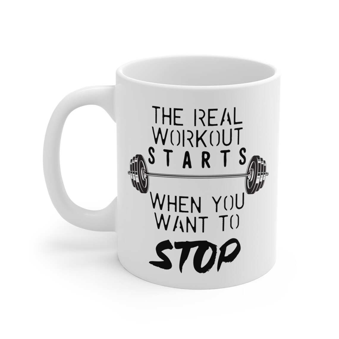 Weightlifting Power Lifter Coffee Mug Gift for Fitness and Motivation ...