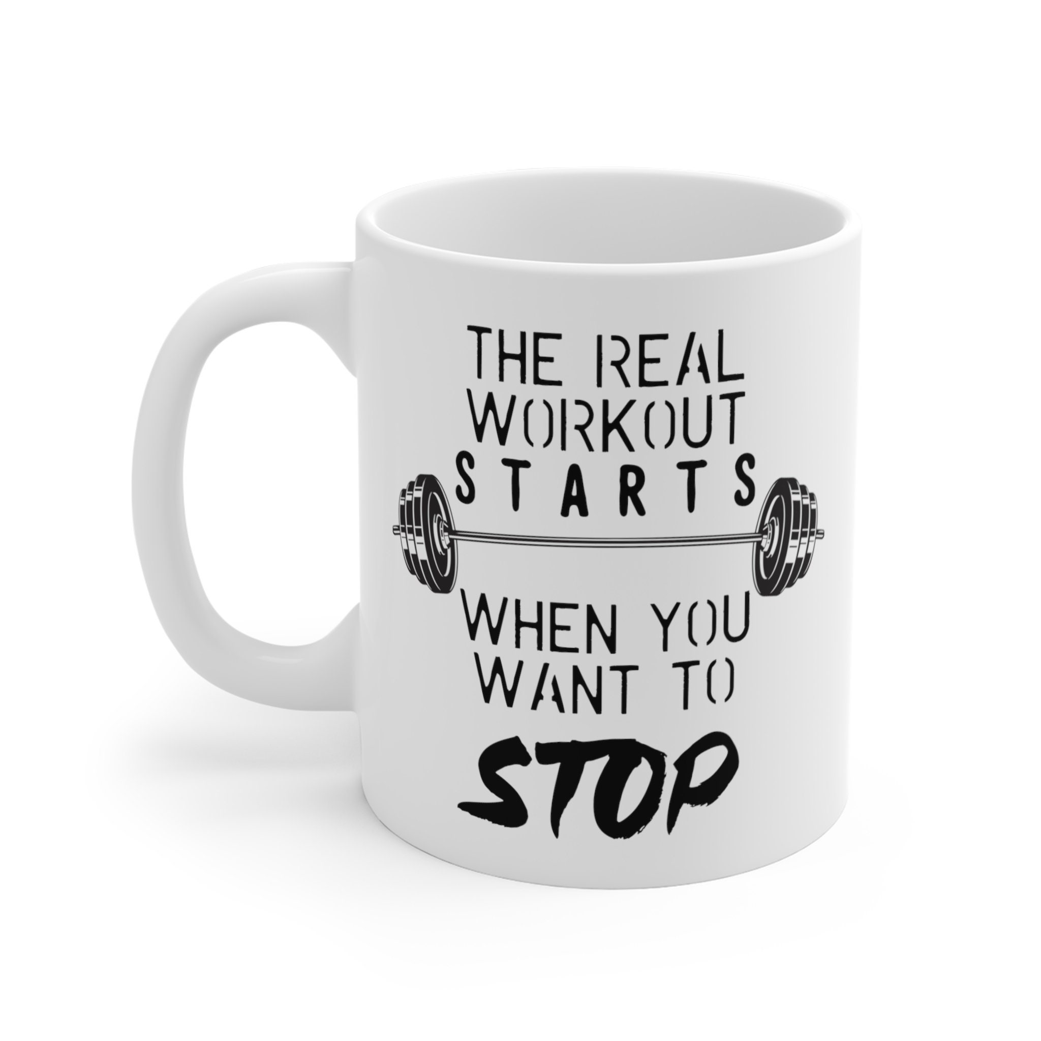 Weightlifting Power Lifter Coffee Mug Gift for Fitness and Motivation ...