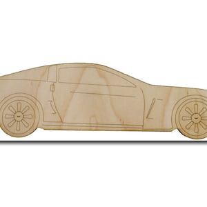 3D Laser Cut C6 Z06 Chevrolet Corvette Coupe Wood Plywood Highly ...