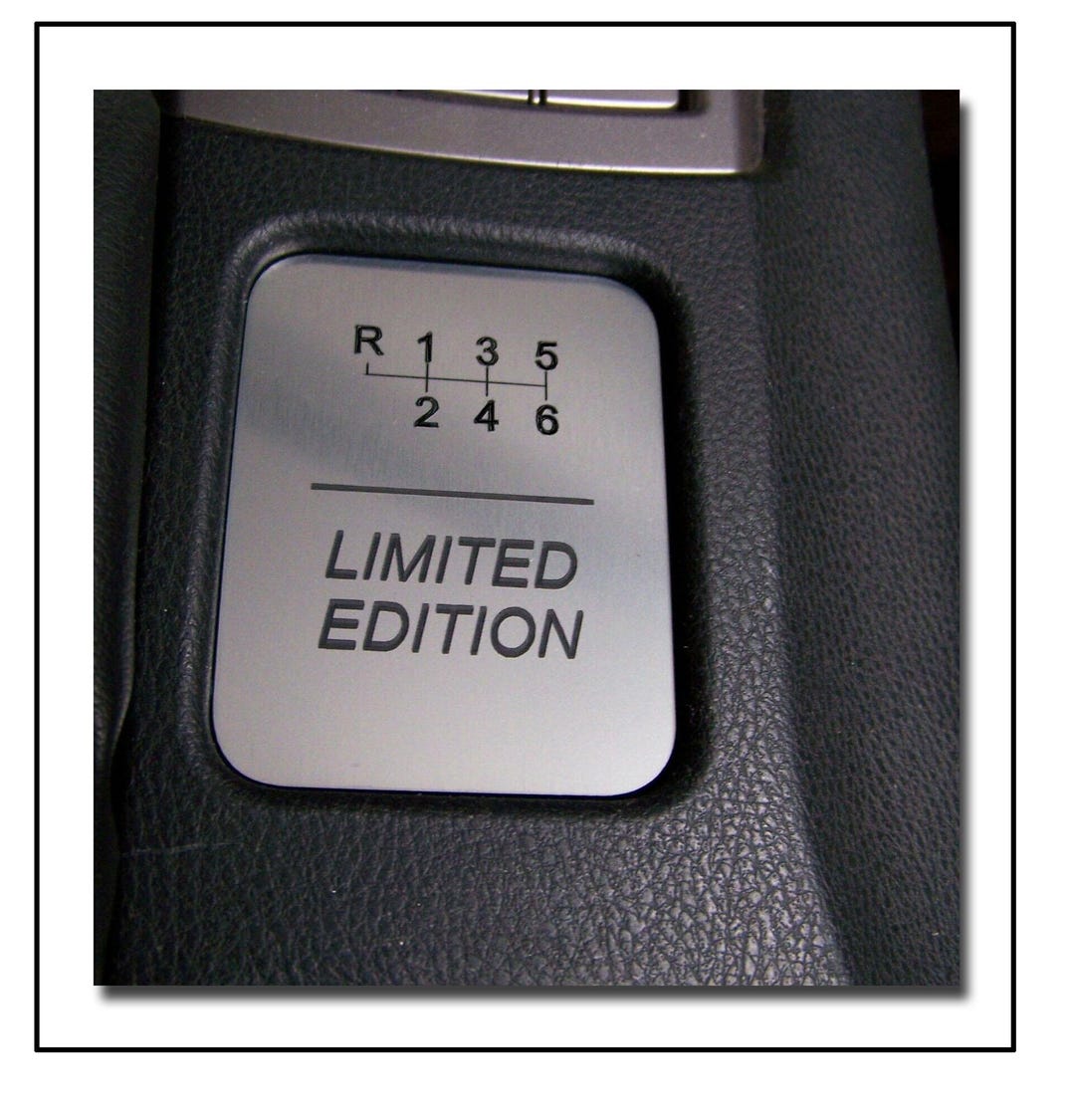 Center Console Plaque Fits Toyota 86 SCION FR-S Subaru BRZ With Shift ...