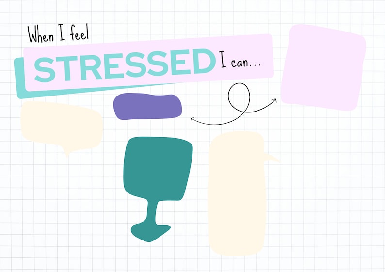 Stress Awareness Bulletin Board Kit | Minimalist Boho Theme | Classroom ...