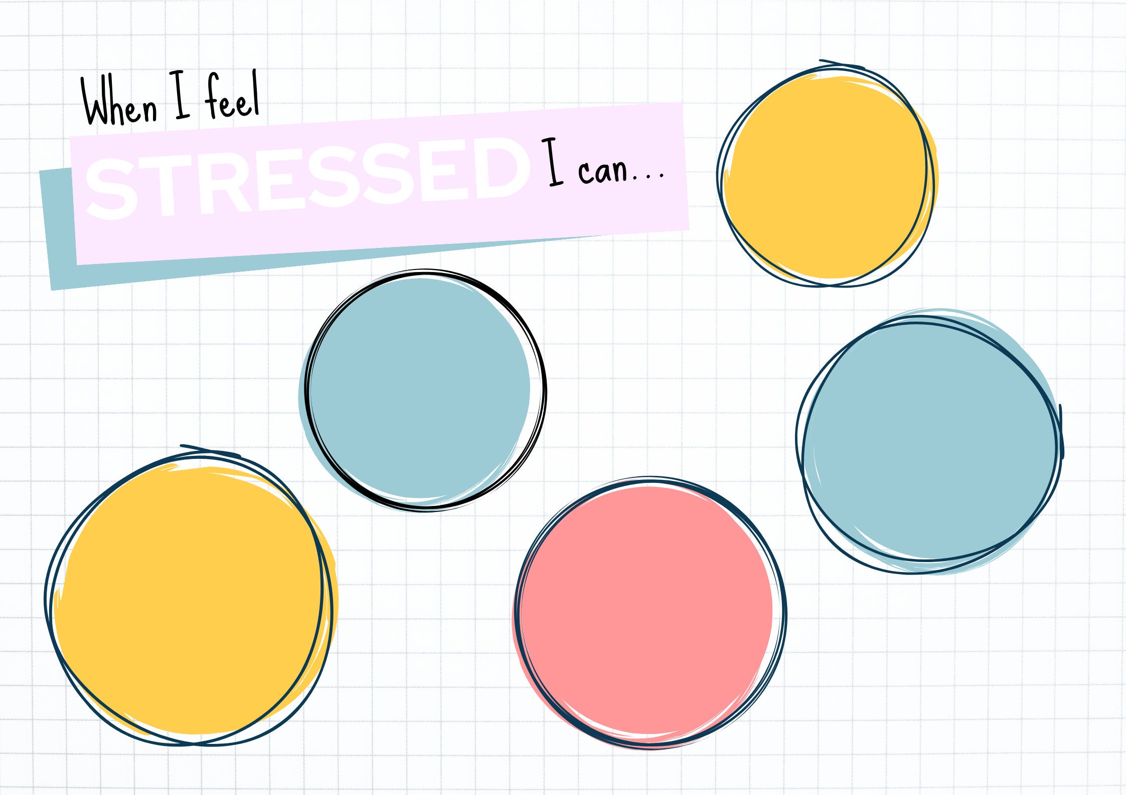 Stress Awareness Bulletin Board Kit | Minimalist Boho Theme | Classroom ...