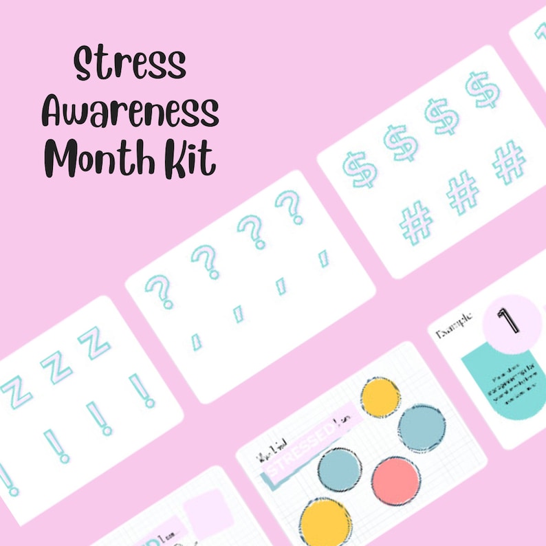 Stress Awareness Bulletin Board Kit | Minimalist Boho Theme | Classroom ...