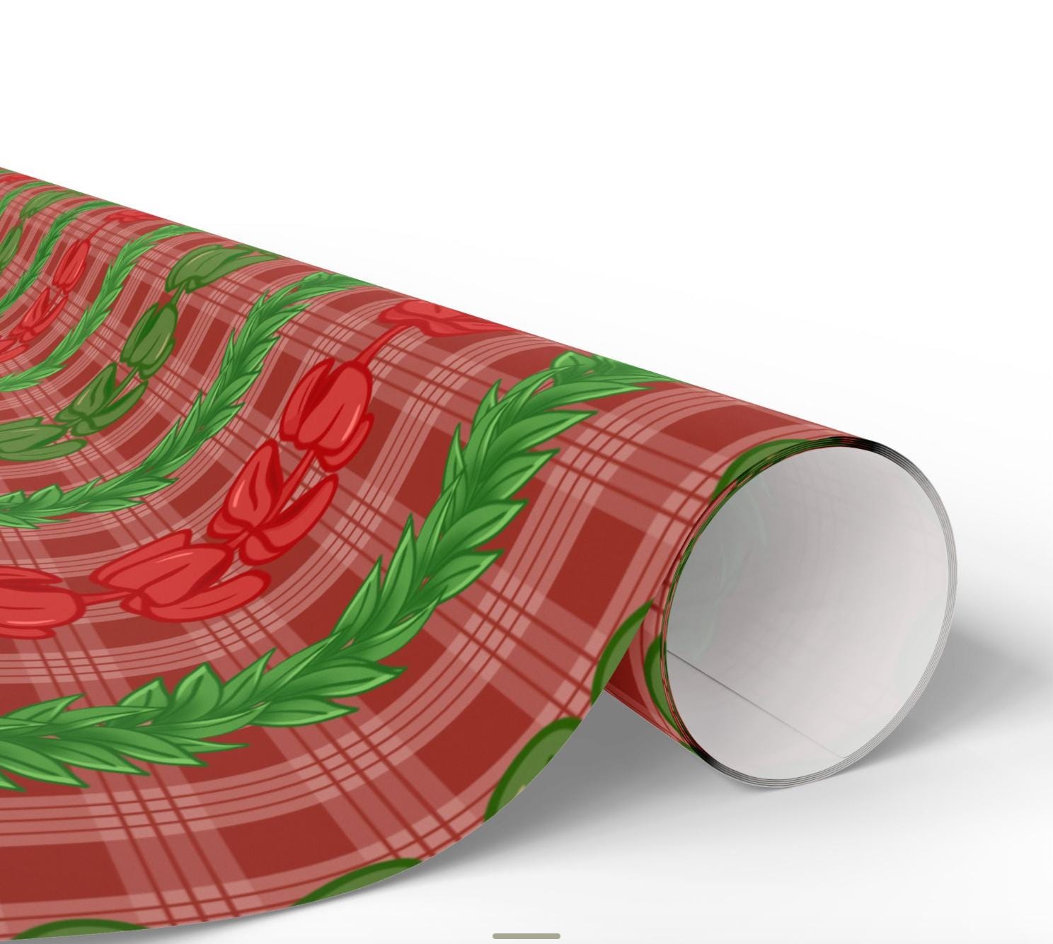 2 Pack Christmas Lei Palaka Seamless Pattern – Tropical Holiday Digital ...