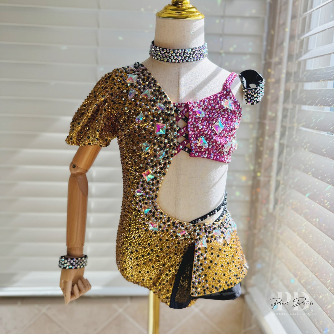 Ready to Ship 7/8Y Cool Cutie customized Jazz Dance Costume - Etsy