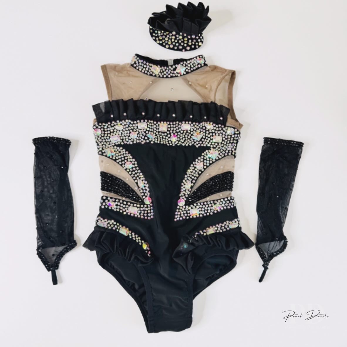 Made to Order Black Jazzy-customized Jazz/musical Dance Costume - Etsy