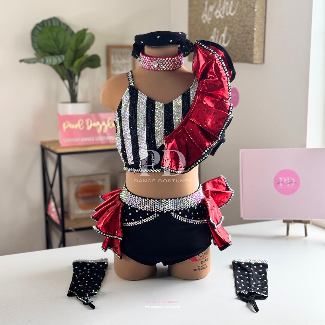 Pearl Dazzle long Top Speak French Theme Jazz Costume - Etsy