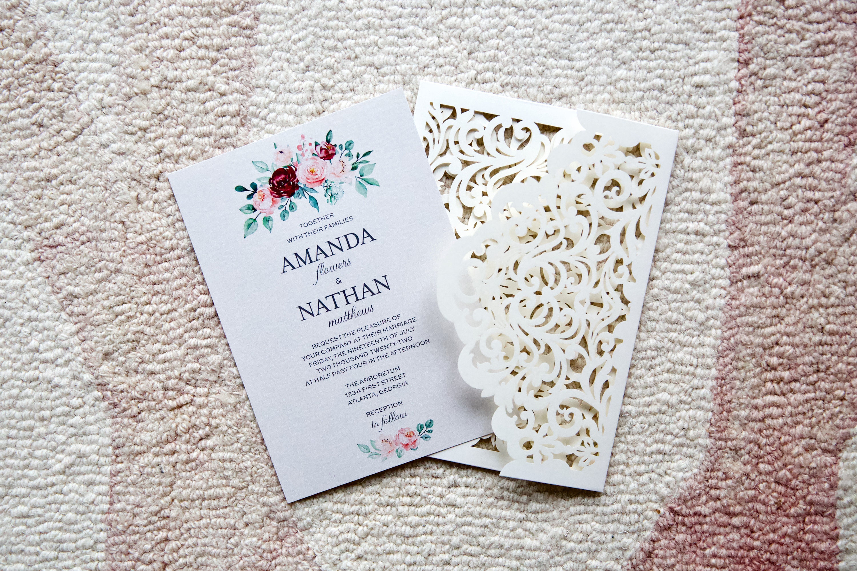 Laser Cut Folder Pocket - Etsy