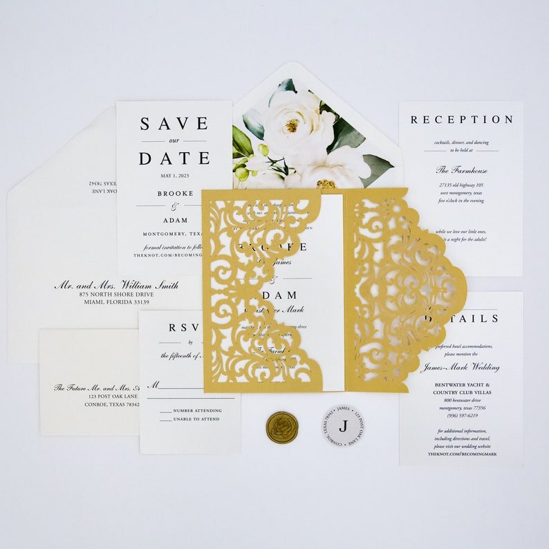 Laser Cut Folder Pocket - Etsy