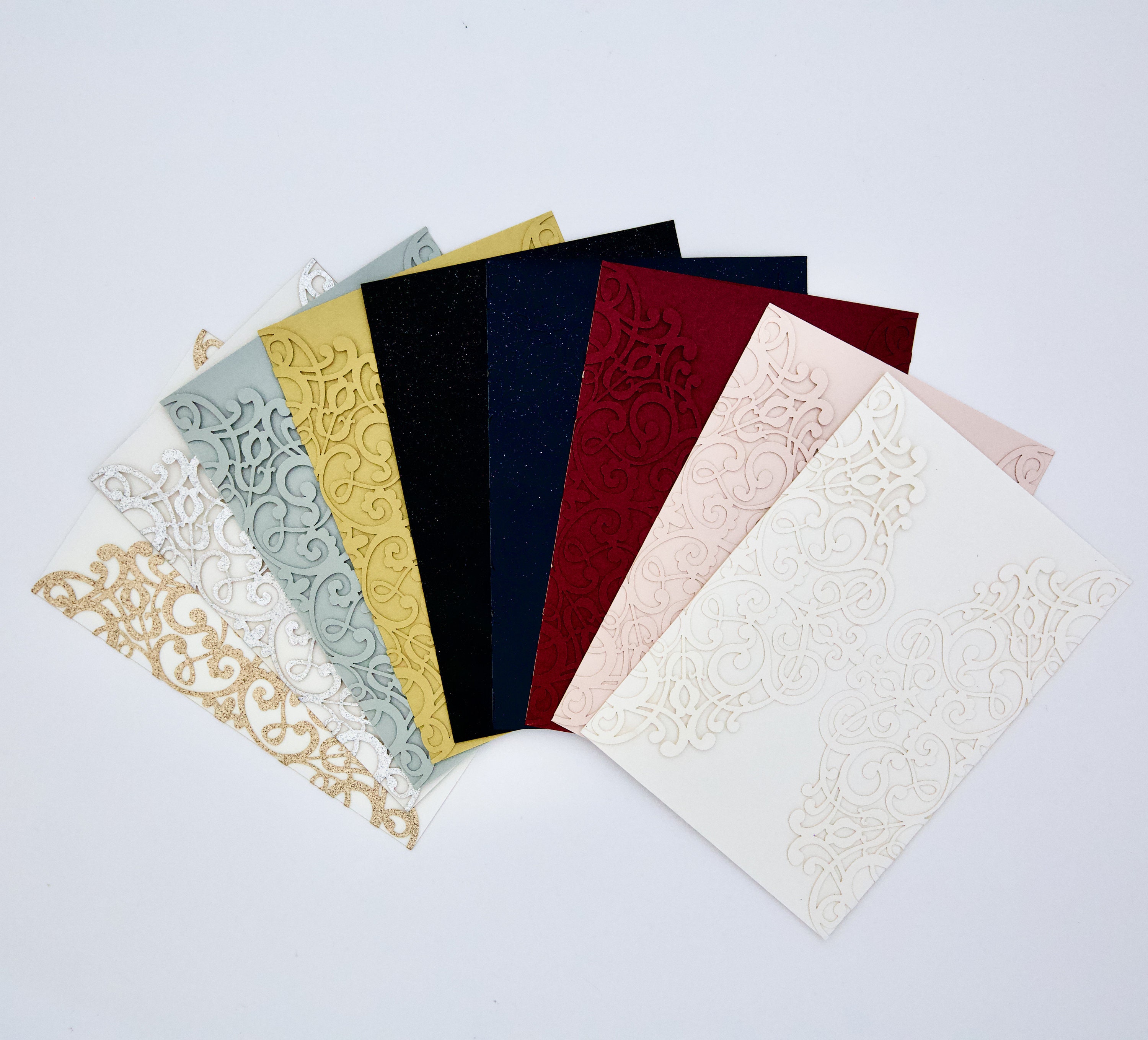 Laser Cut Invitation Folder - Etsy