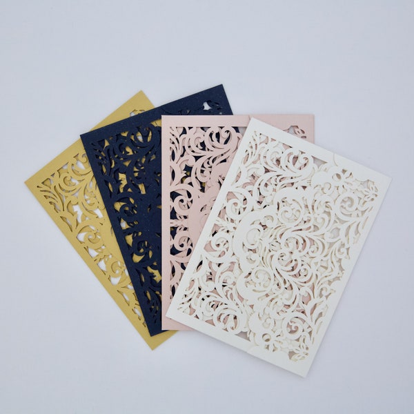 Pocket Folder Invite - Etsy