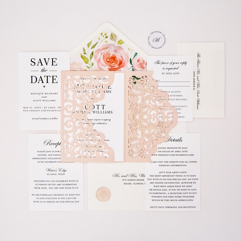 Laser Cut Folder Pocket - Etsy