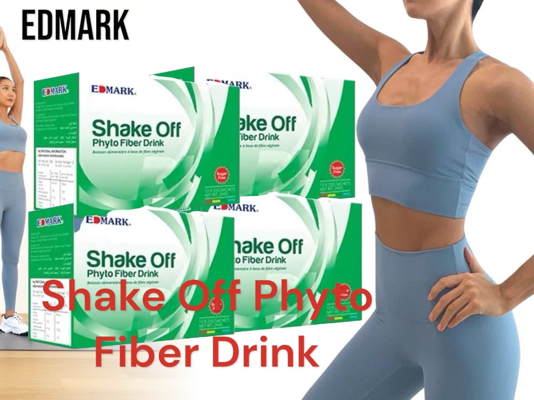 4 Packs Edmark Shake off Phyto Fiber Pandan Flavor by Edmark 1 Pack 12 ...