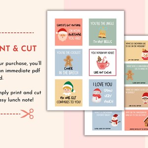 28 Christmas Lunch Box Jokes for Kids Christmas Lunch Notes Printable ...