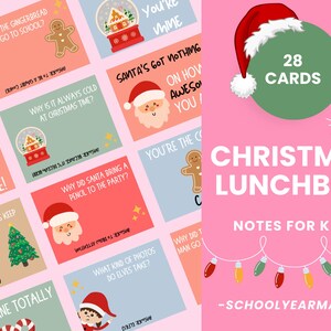 28 Christmas Lunch Box Jokes for Kids | Christmas Lunch Notes ...