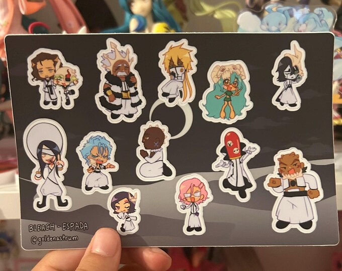 Bleach Espada Stickers - Etsy
