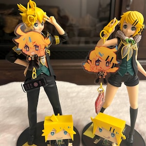 Vocaloid Kagamine Rin & Len Remote Control Linking Charm - Etsy
