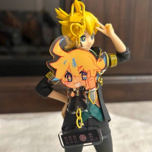 Vocaloid Kagamine Rin & Len Remote Control Linking Charm - Etsy