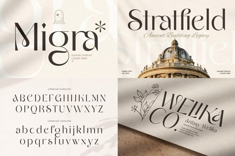 21 in 1 Cursive Luxury Fonts Bundle – Sans Serif & Serif, Logo Design ...