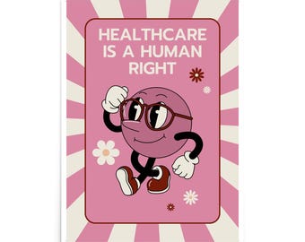 Healthcare is A Human Right- Print of Painting by Heather Stockwell - Etsy