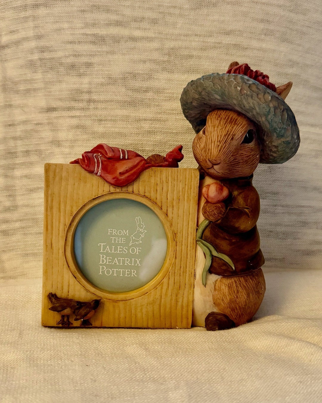 Sweet Benjamin Bunny 3-D Photo Frame Beatrix Potter Vintage Charpente ...