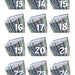 Printable Numbers Pdfs // Journal Ephemera // Colourful Printable ...