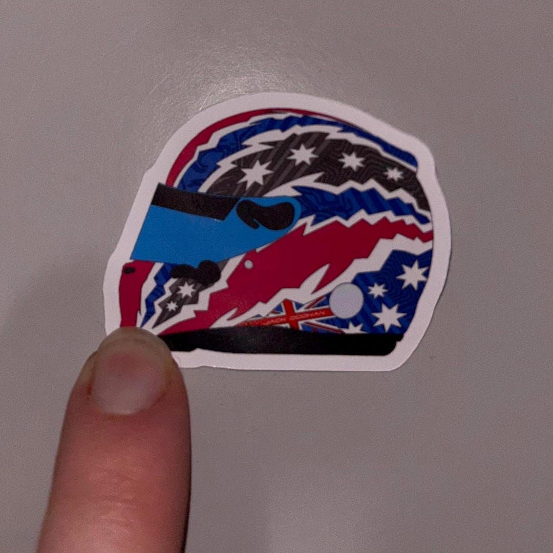 Jack Doohan Helmet 2025 - Etsy