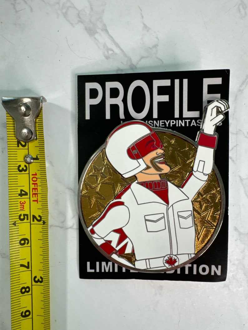 Disney Limited Edition Pin Duke Kaboom Pixar Toy Story Hero WDI Profile ...